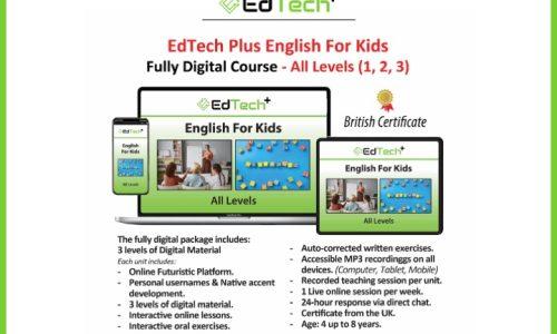 EdTech Plus Complete English – Fully Digital Course – All Levels (Foundation + 8 Levels ...